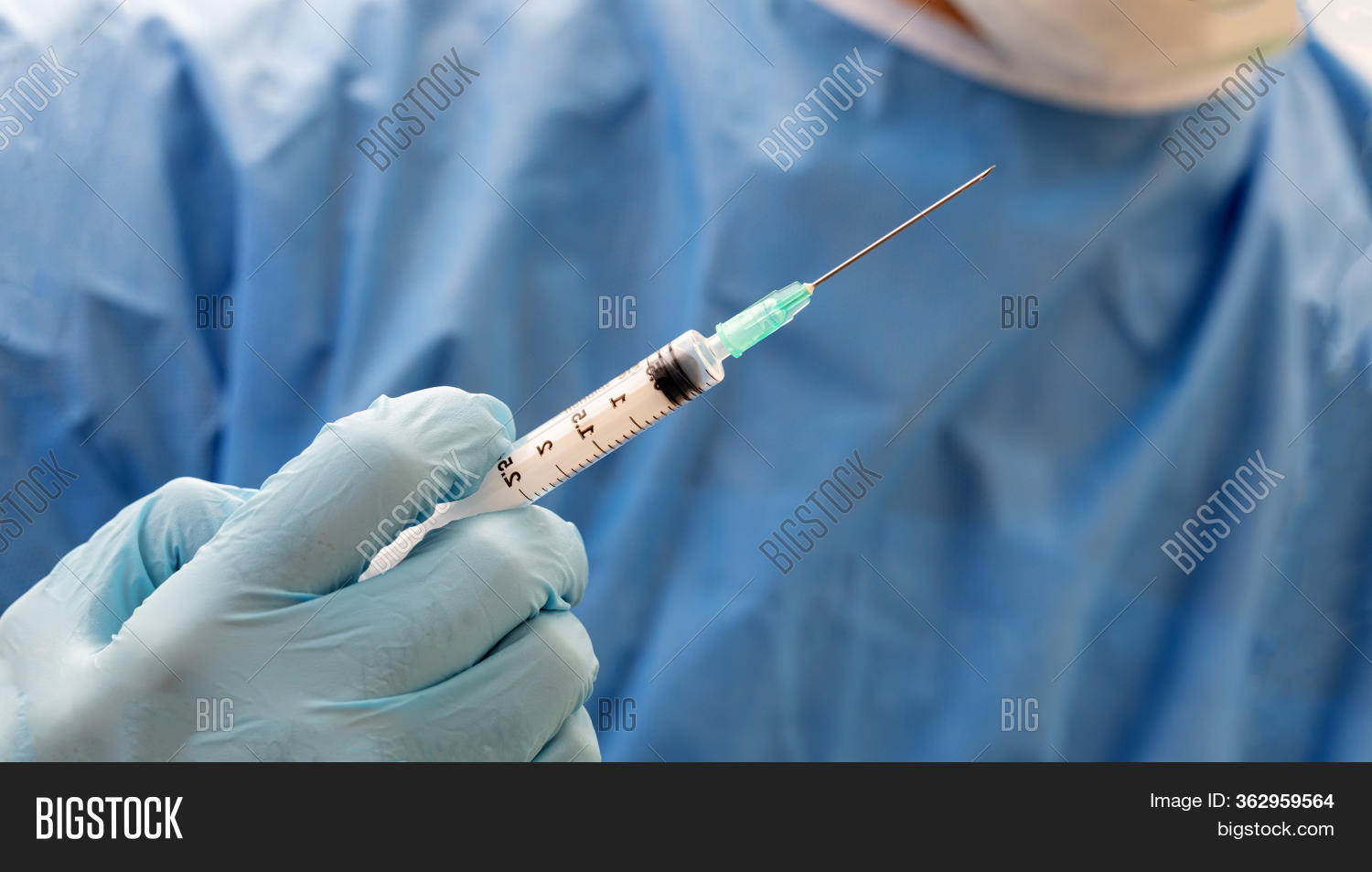 Doctor Hand Injecting Image & Photo (Free Trial) | Bigstock