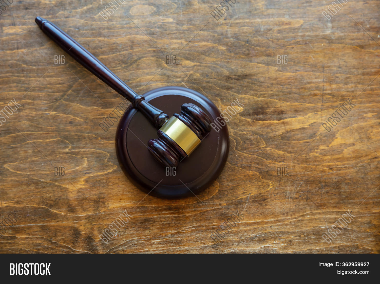 Judge Gavel On Wooden Image & Photo (Free Trial) | Bigstock