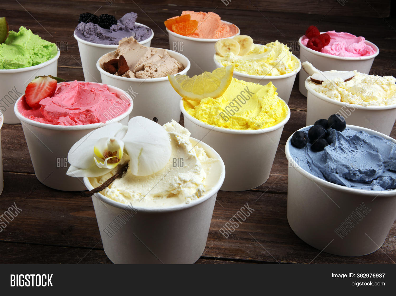 Various Ice Cream Image & Photo (Free Trial) | Bigstock