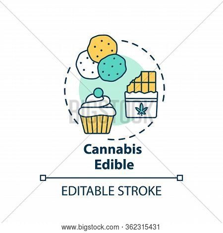 Cannabis Edible Vector & Photo (Free Trial) | Bigstock