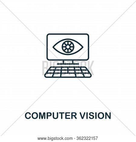 Computer Vision Icon Vector & Photo (Free Trial) | Bigstock
