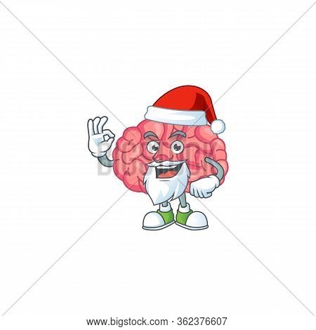 Friendly Brain Santa Vector & Photo (Free Trial) | Bigstock