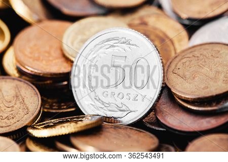 Fifty Groszy Coin. Image & Photo (Free Trial) | Bigstock