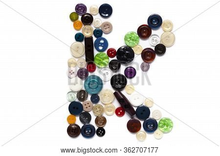 Letter K Sewing Button Image & Photo (Free Trial) | Bigstock