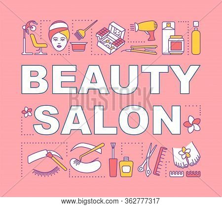 Beauty Salon Word Vector & Photo (Free Trial) | Bigstock