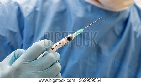 Doctor Hand Injecting Image & Photo (Free Trial) | Bigstock