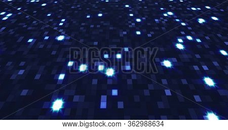 Blue Neon Technology Image & Photo (Free Trial) | Bigstock