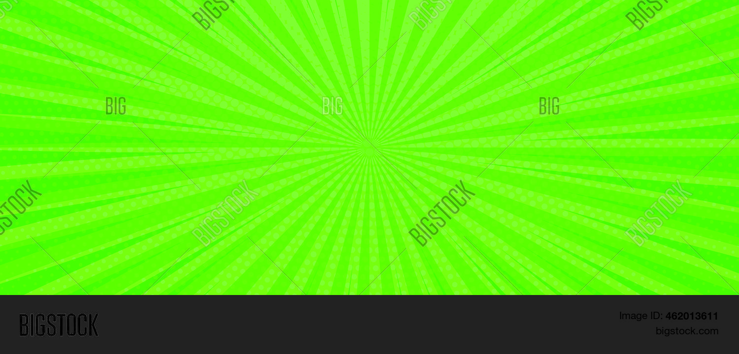 Green Comic Book Page Vector & Photo (Free Trial) | Bigstock