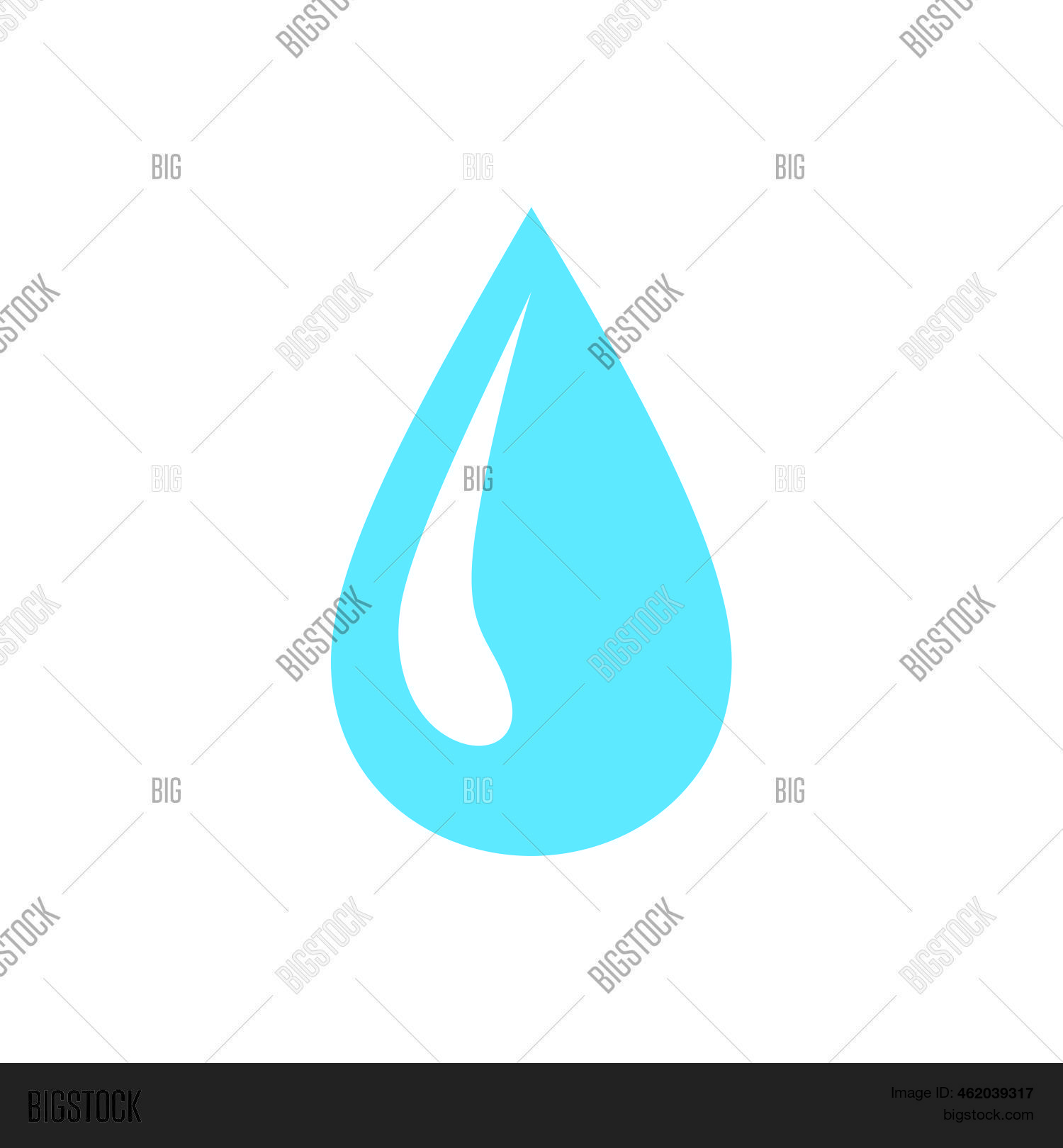 Drop Icon Template Vector & Photo (Free Trial) | Bigstock