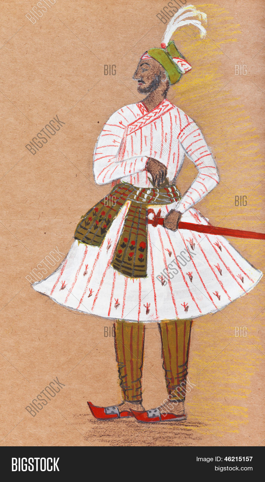Indian Warrior Image & Photo (Free Trial) | Bigstock