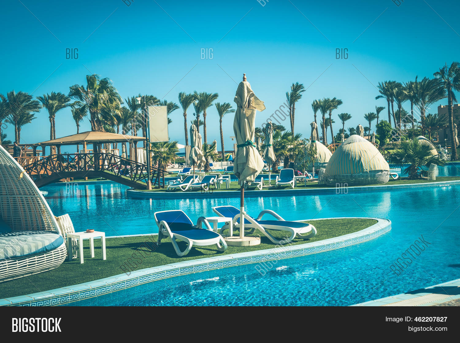 Swimming Pool Egypt Image & Photo (Free Trial) | Bigstock