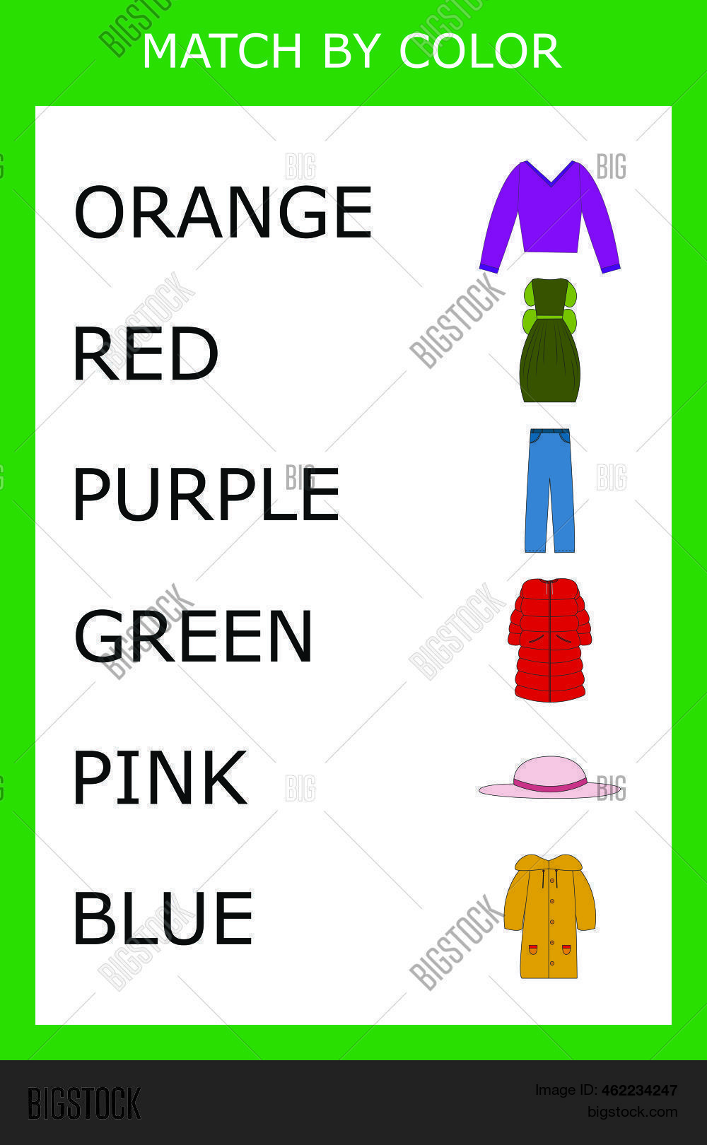 Connect Name Color Vector & Photo (Free Trial) | Bigstock