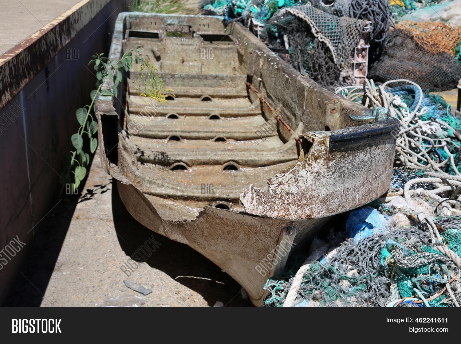 Broken Boat. Old Image & Photo (Free Trial) | Bigstock