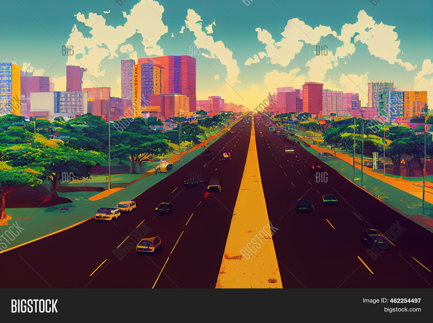 2d Drawing Accra Ghana Image & Photo (Free Trial) | Bigstock