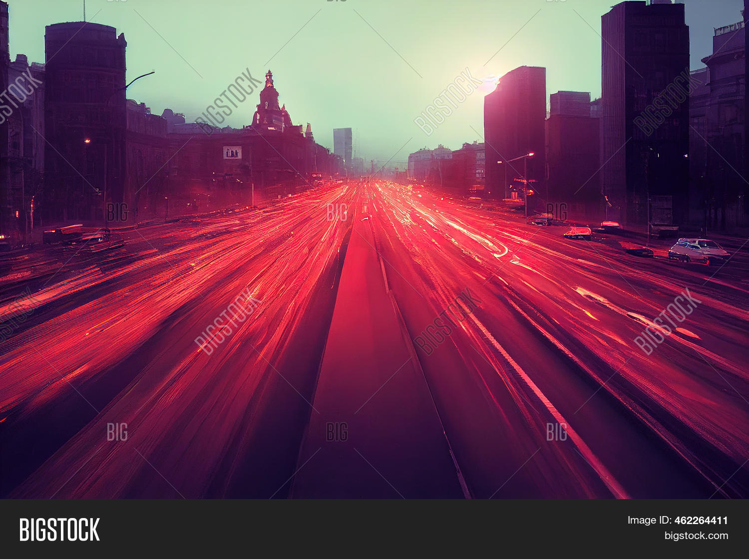 Car Traffic Rush Hour Image & Photo (Free Trial) | Bigstock