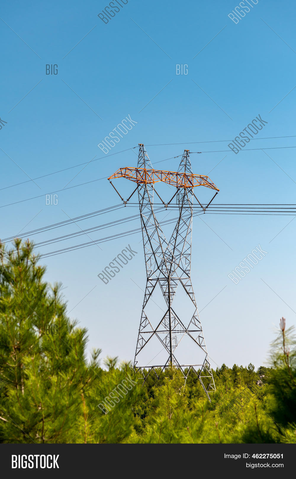 Electric Power Poles Image & Photo (Free Trial) | Bigstock