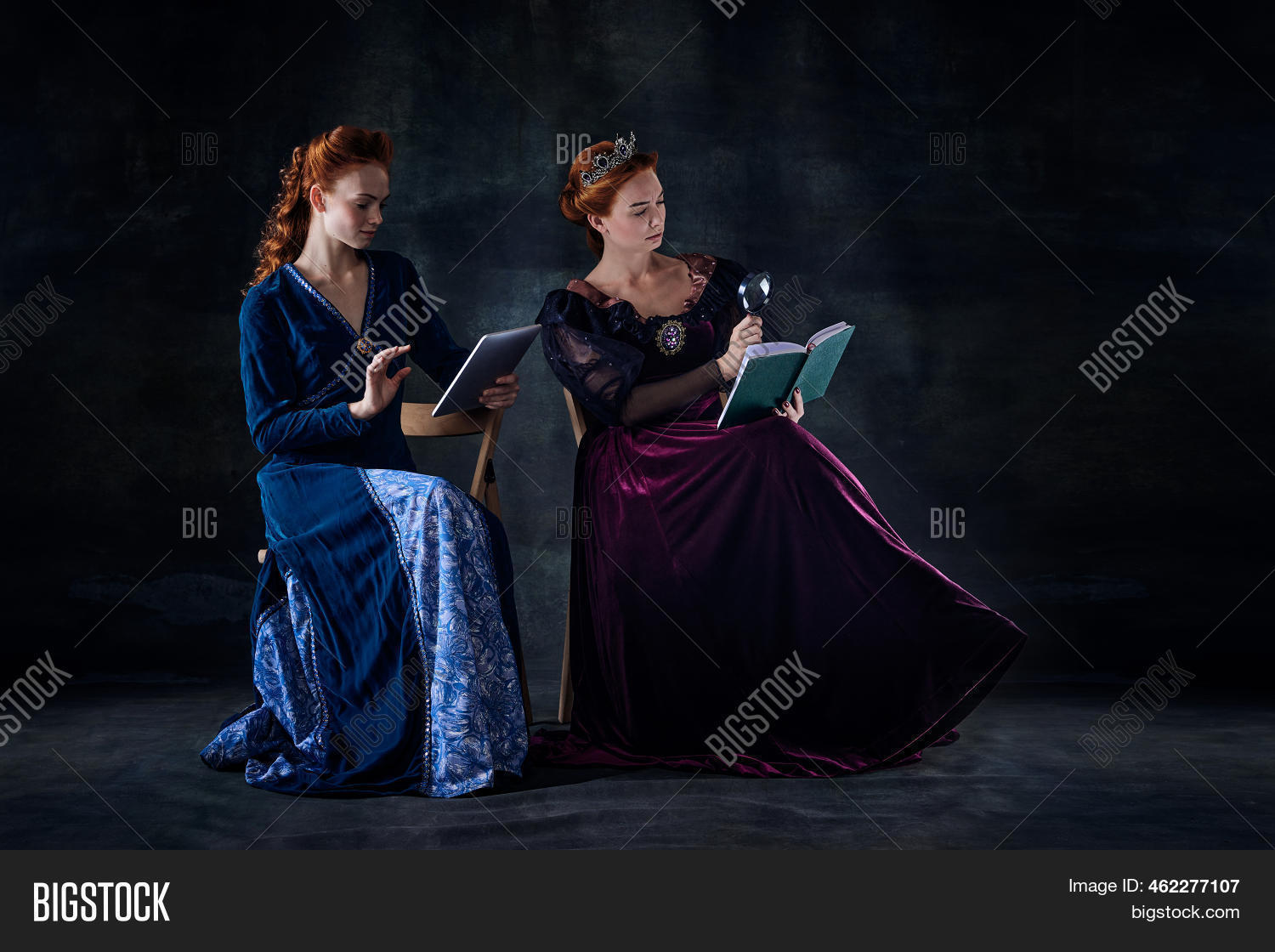 Portrait Two Beautiful Image & Photo (Free Trial) | Bigstock