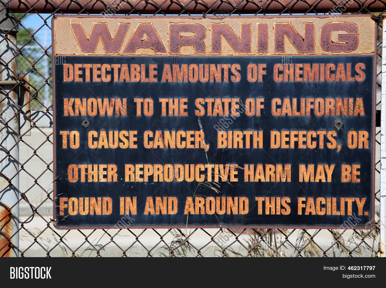 Warning Sign. Metal Image & Photo (Free Trial) | Bigstock