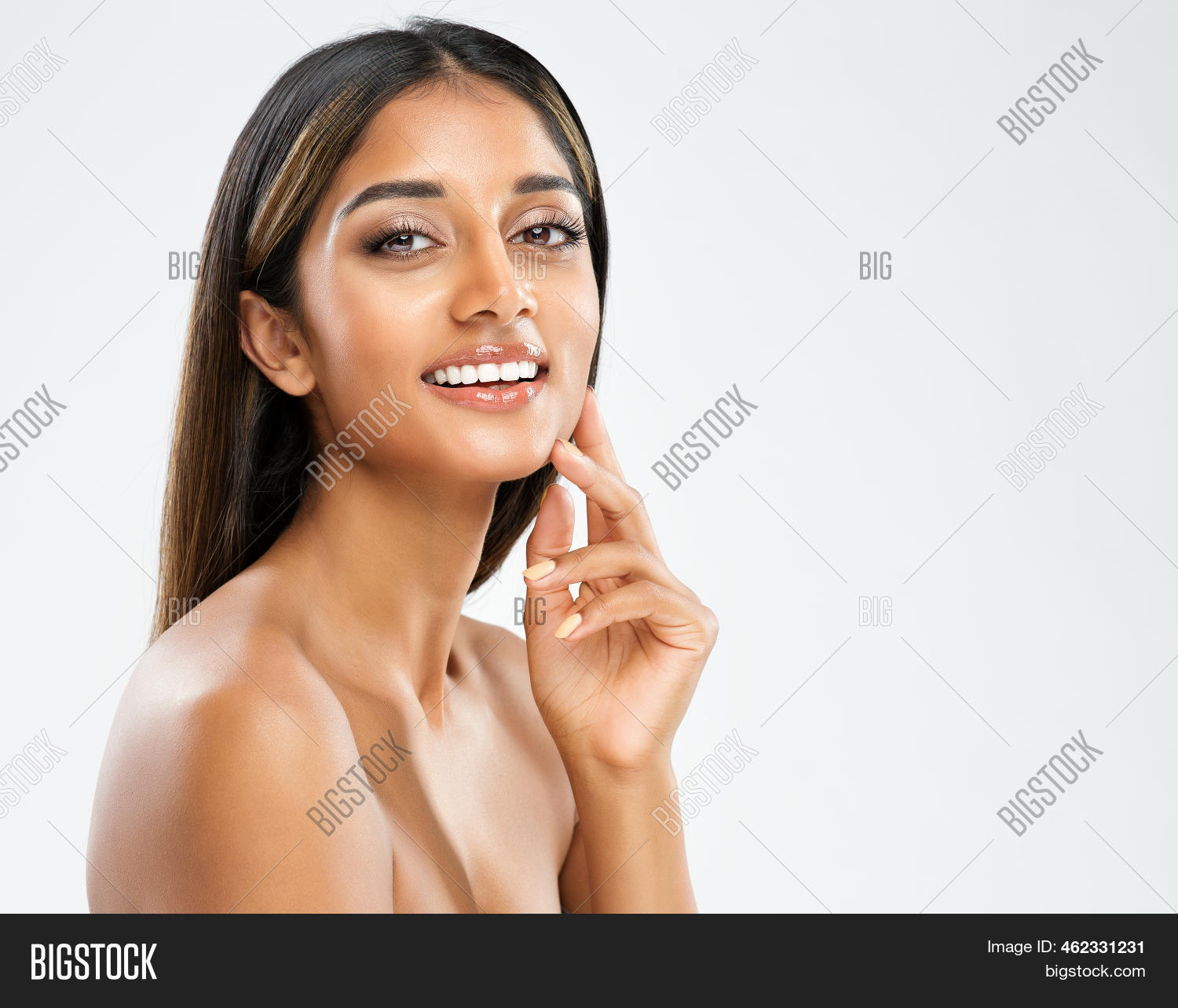 Smiling Model Perfect Image & Photo (Free Trial) | Bigstock