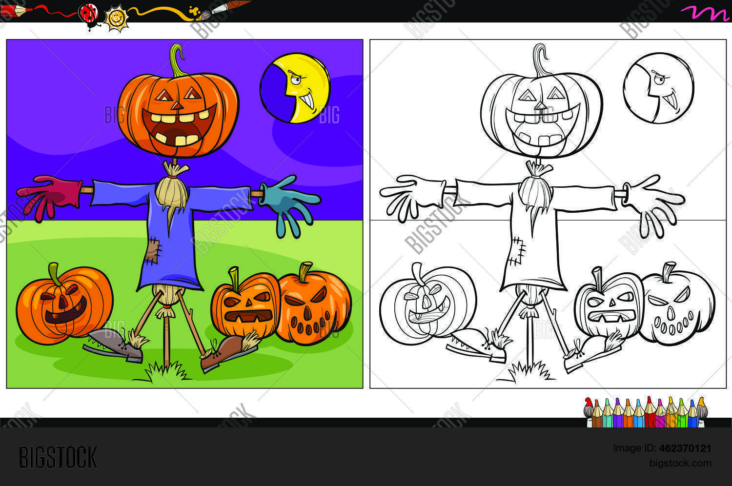 Cartoon Illustration Vector & Photo (Free Trial) | Bigstock