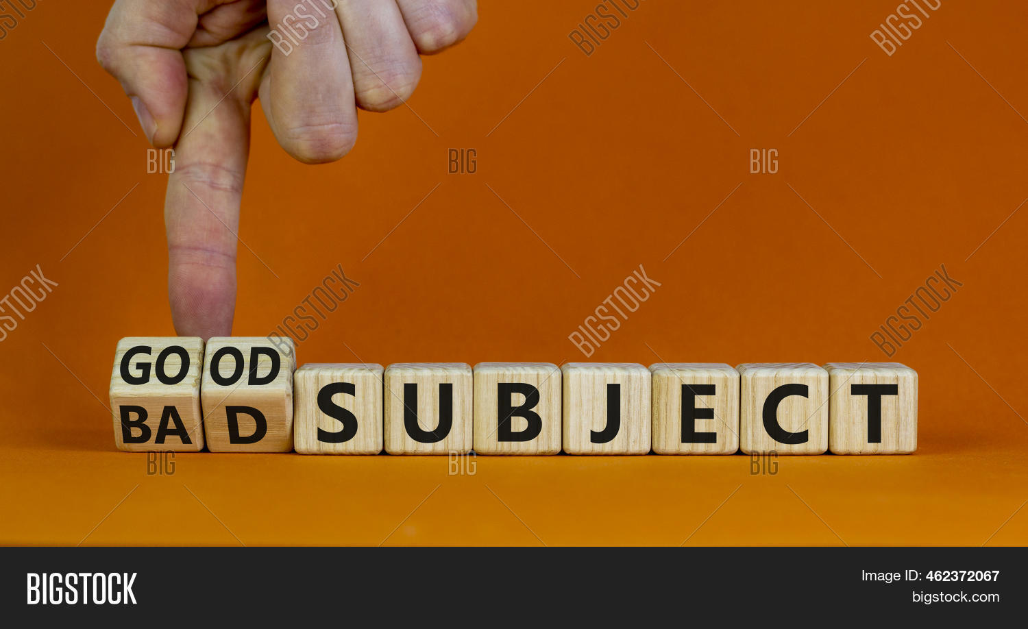 Good Bad Subject Image & Photo (Free Trial) | Bigstock