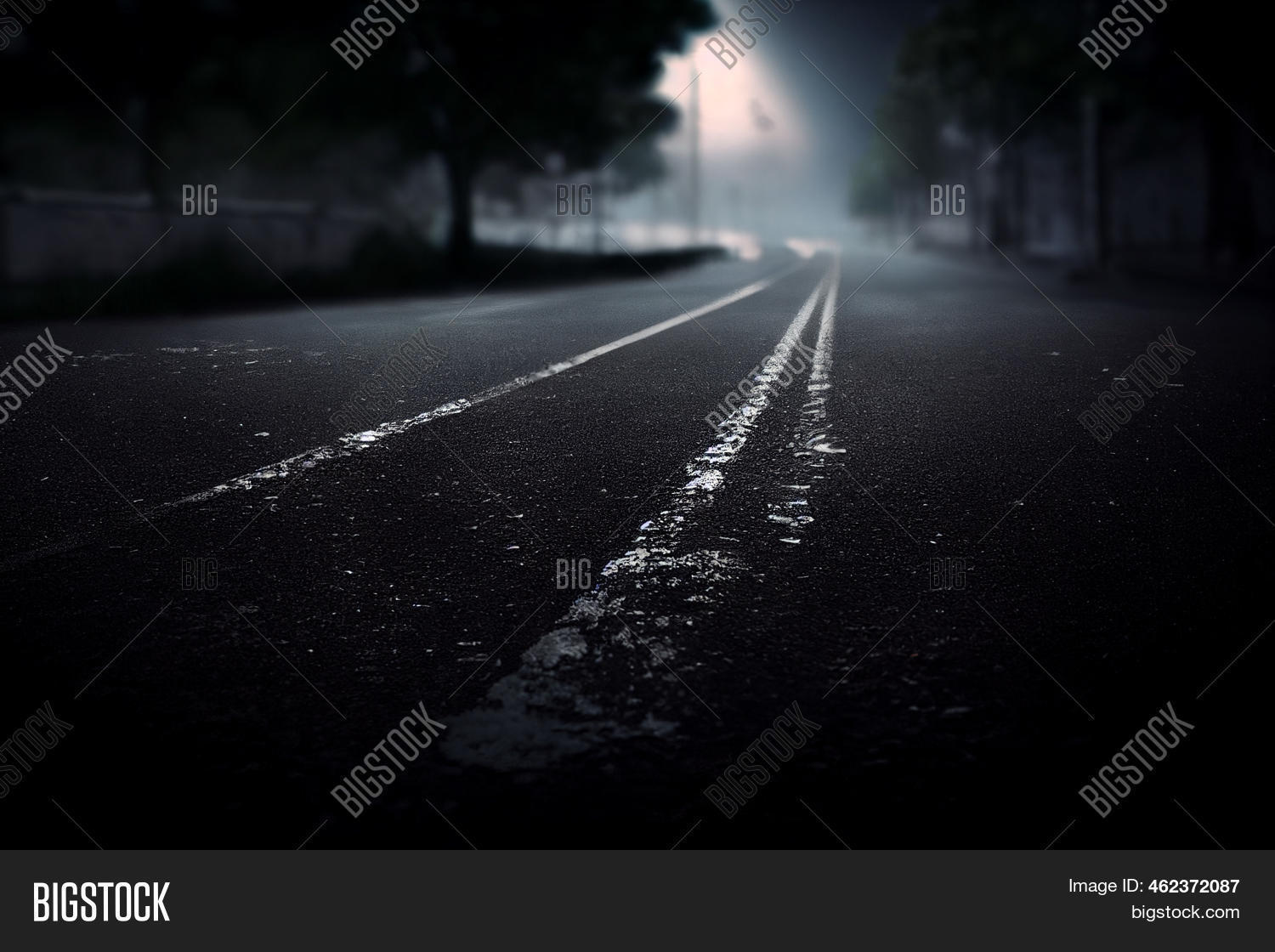 Black Asphalt Road Image & Photo (Free Trial) | Bigstock