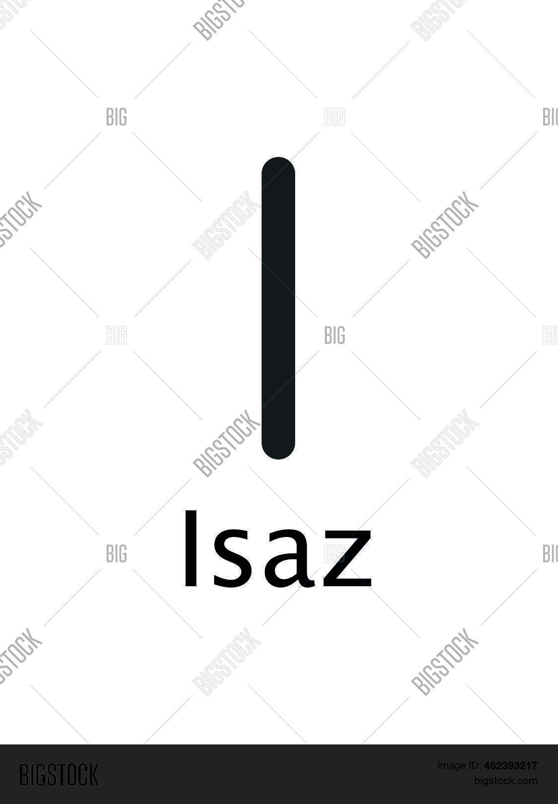Isaz Runes. Complete Vector & Photo (Free Trial) | Bigstock