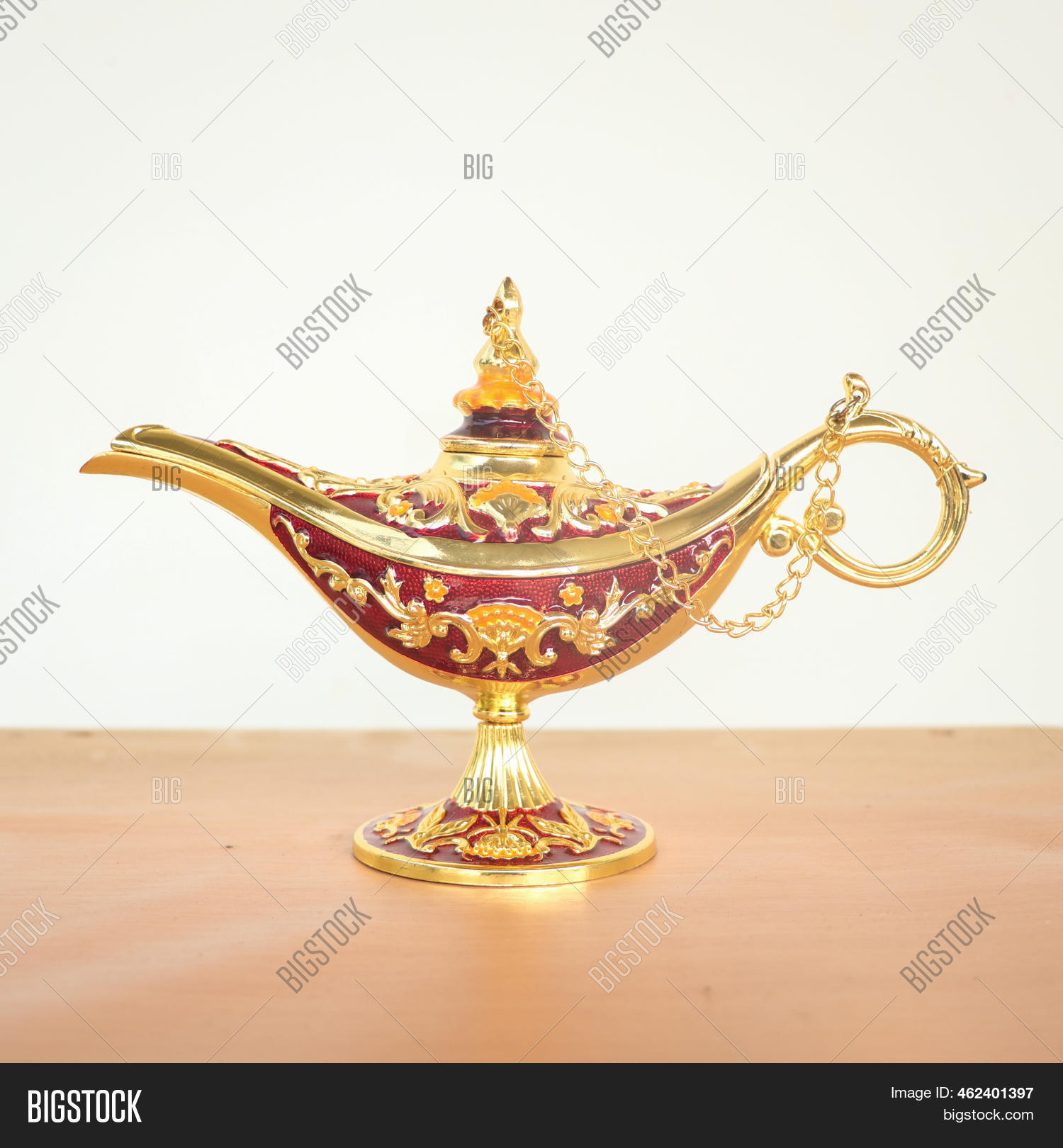 Gold Magic Lamp Said Image & Photo (Free Trial) | Bigstock