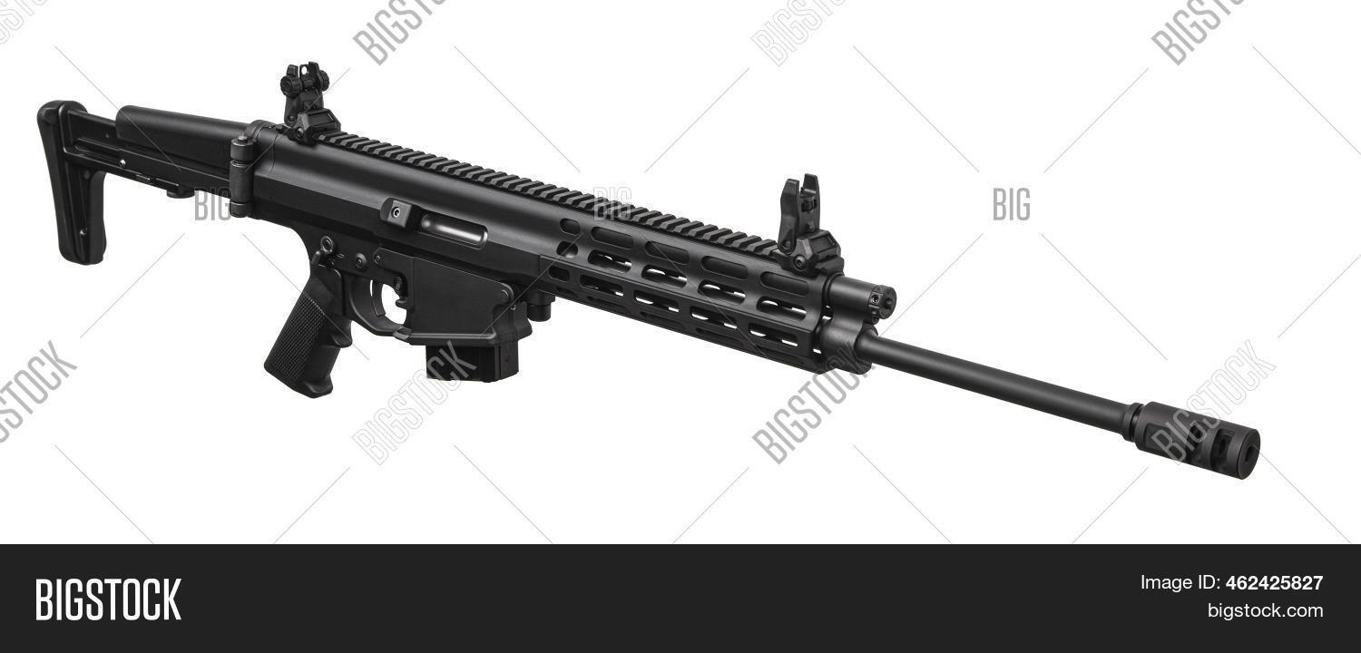 Modern Automatic Rifle Image & Photo (Free Trial) | Bigstock