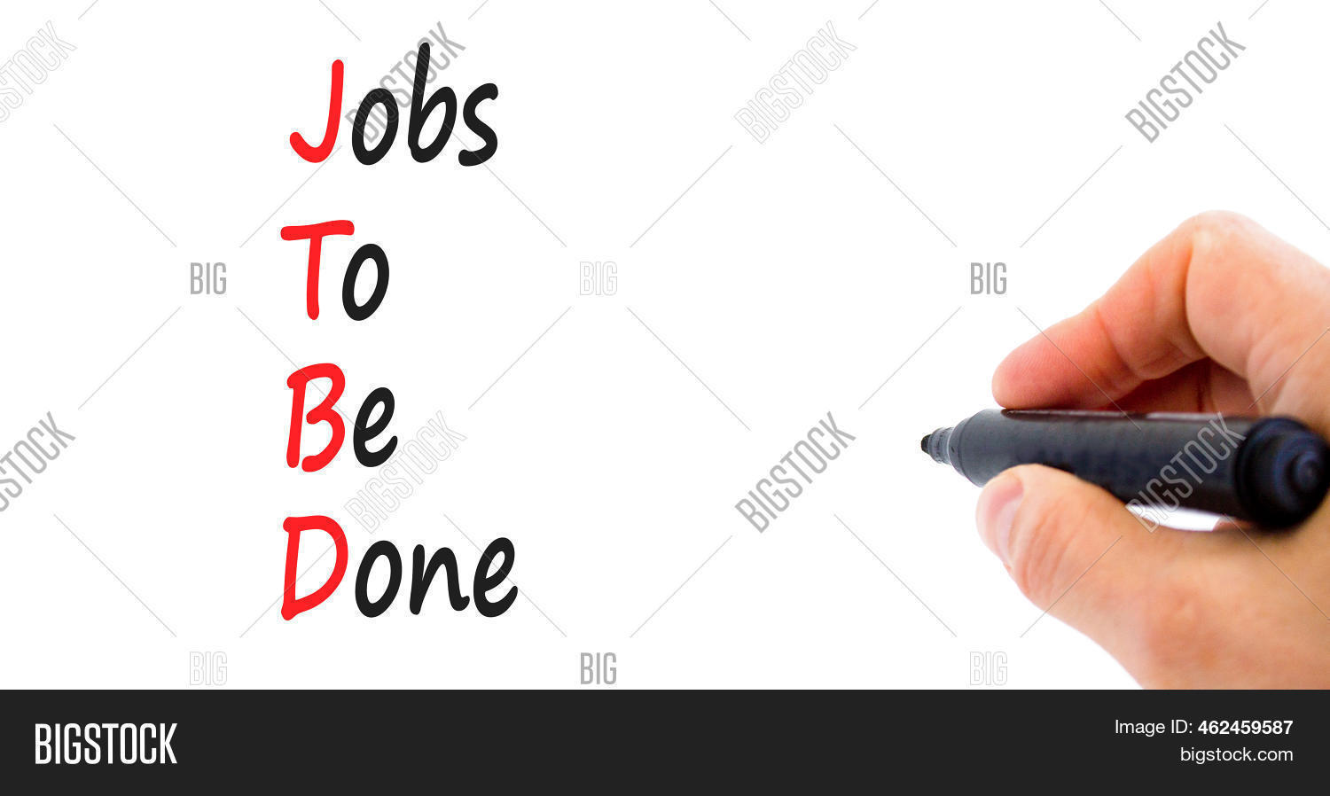 Jtbd Jobs Be Done Image & Photo (Free Trial) | Bigstock