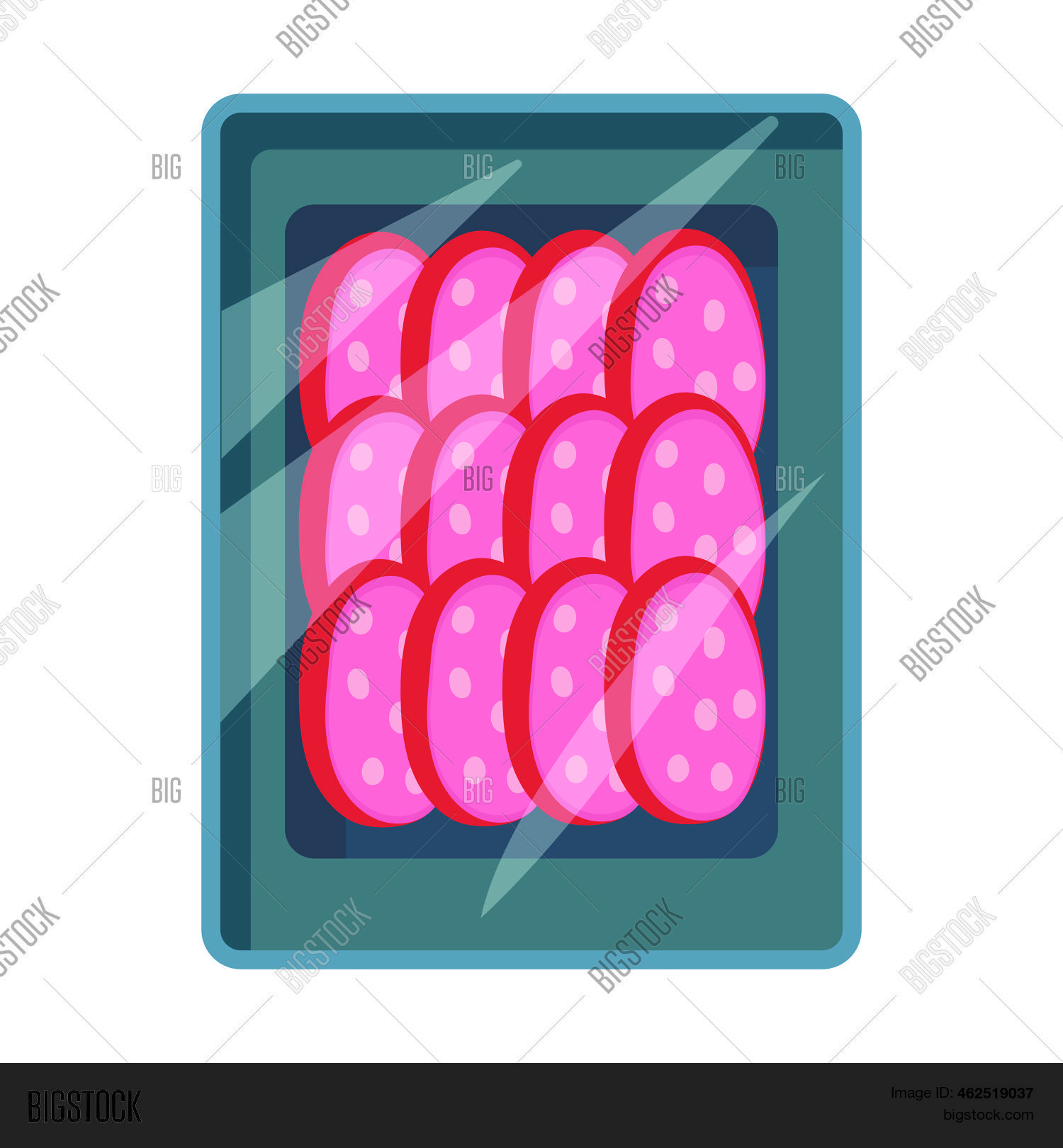 Сartoon Meat Tray. Vector & Photo (Free Trial) | Bigstock