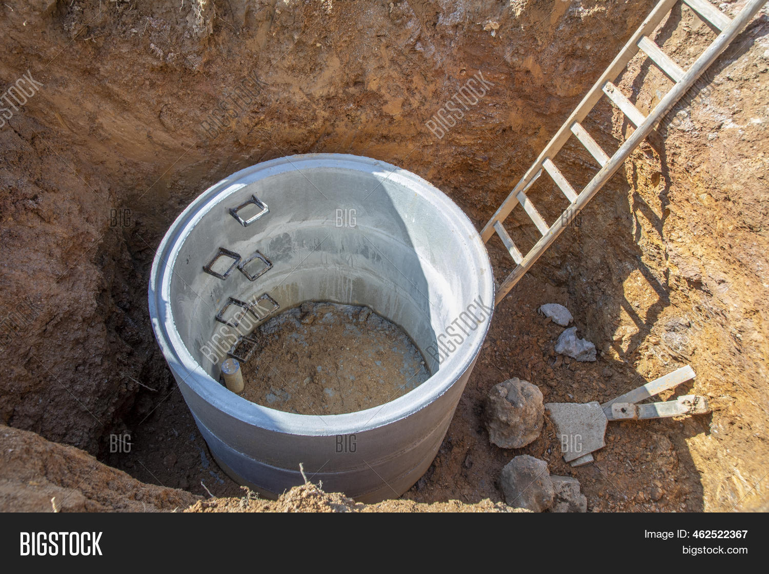 Hole Concrete Cistern Image & Photo (Free Trial) | Bigstock