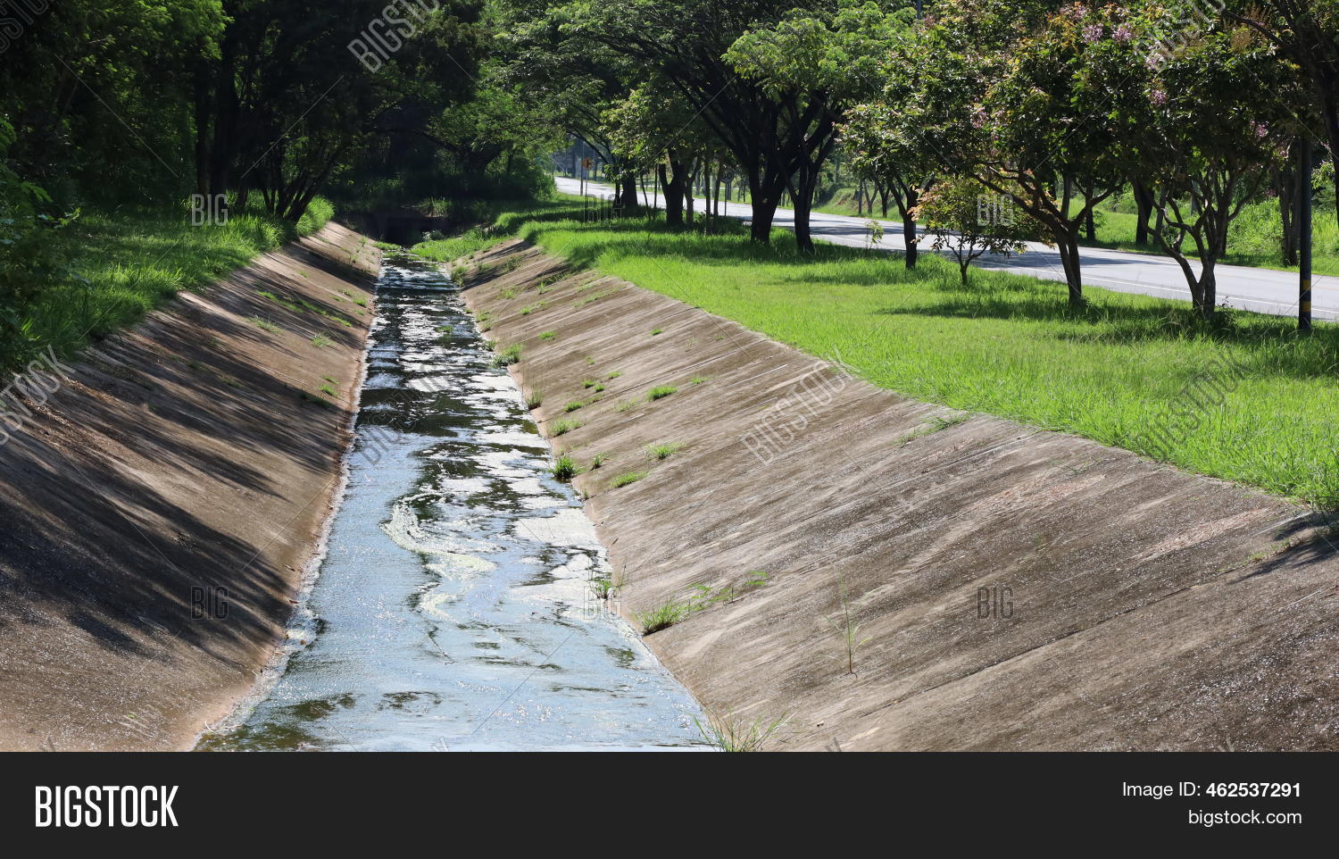 Concrete Drainage Image & Photo (Free Trial) | Bigstock