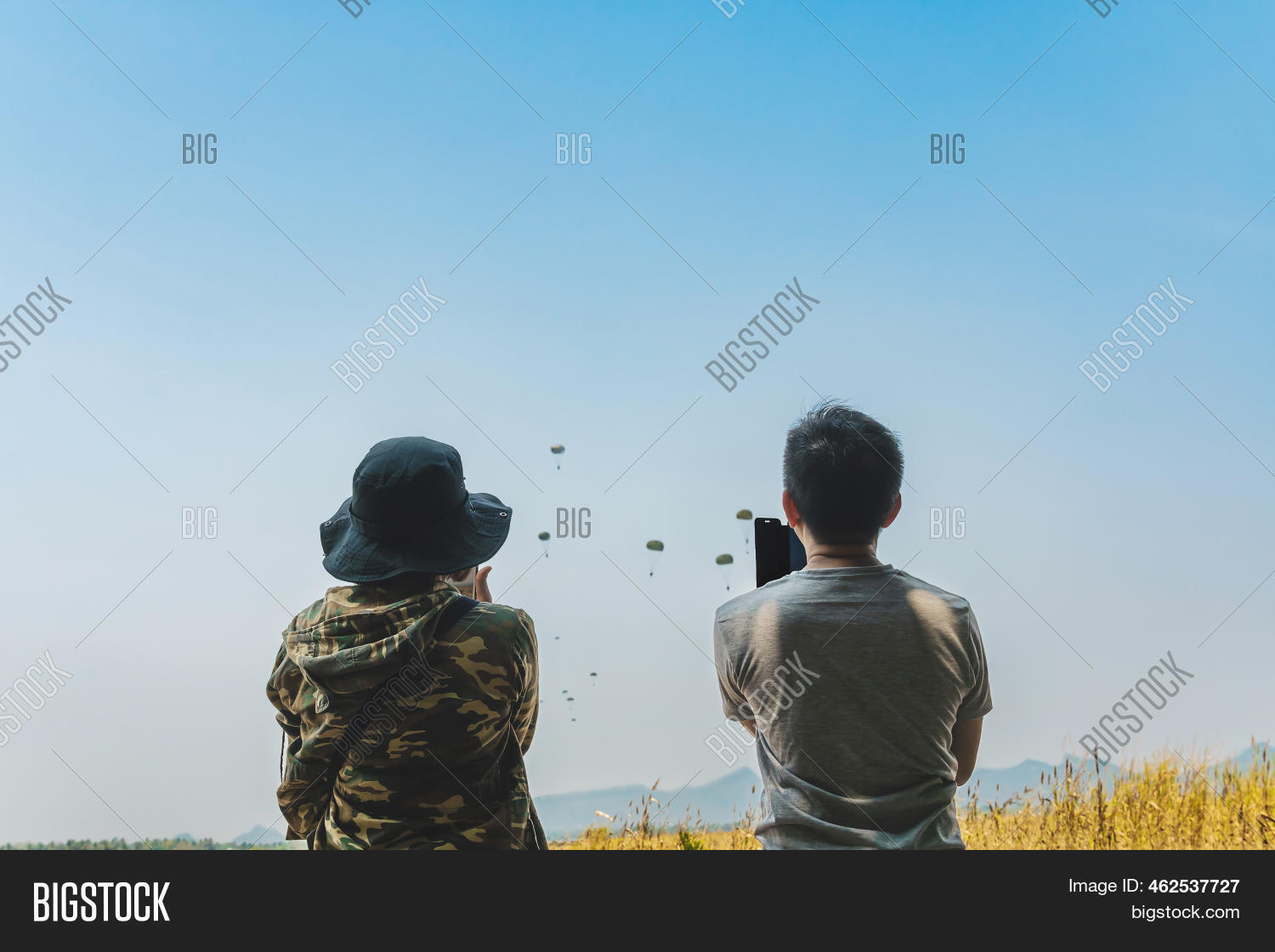 Parents Take Video Image & Photo (Free Trial) | Bigstock