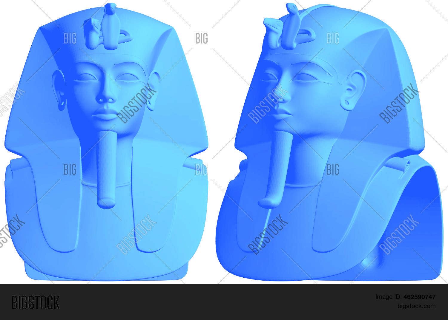 King Tut Little Vector & Photo (Free Trial) | Bigstock