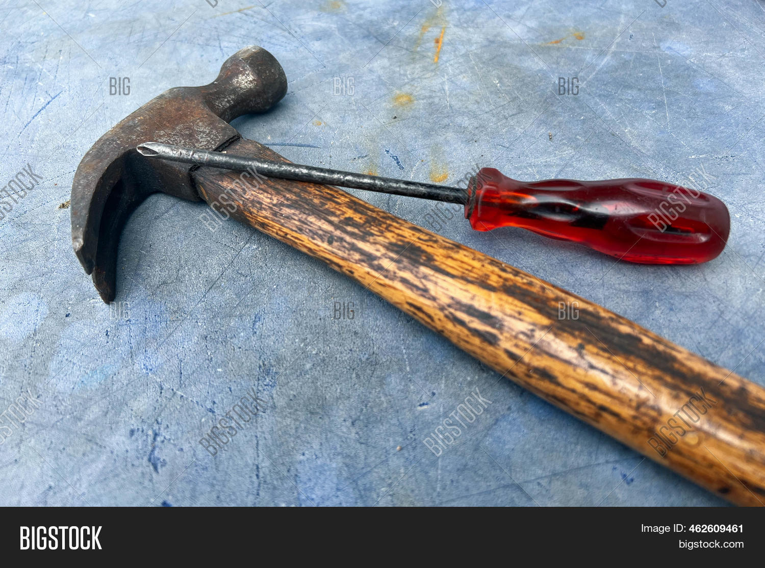 Hammer Left Rust On Image & Photo (Free Trial) | Bigstock