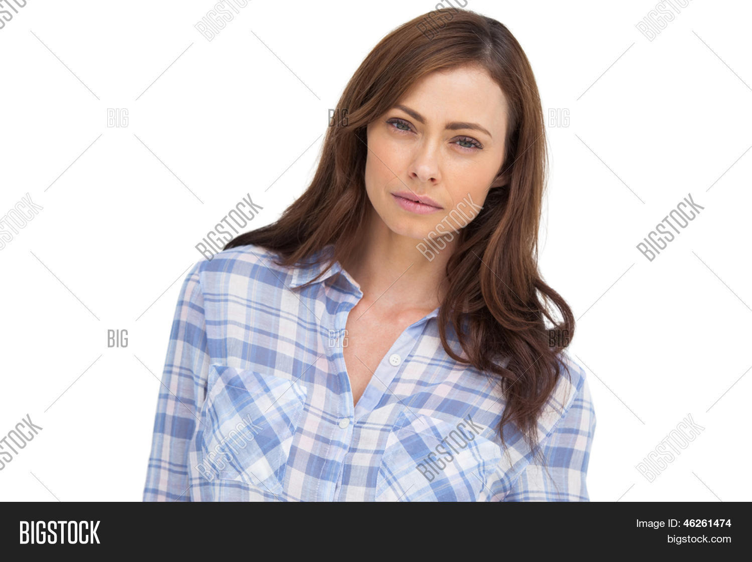 Serious Woman Looking Image & Photo (Free Trial) | Bigstock