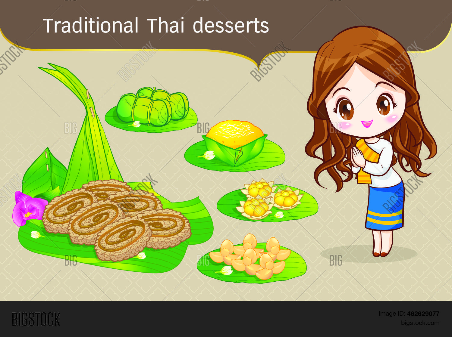 Thai Character Vector & Photo (Free Trial) | Bigstock