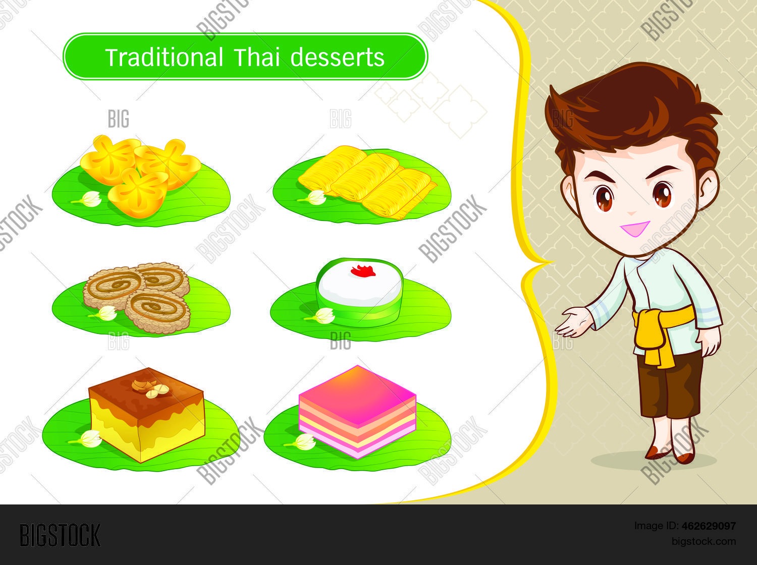 Thai Character Vector & Photo (Free Trial) | Bigstock