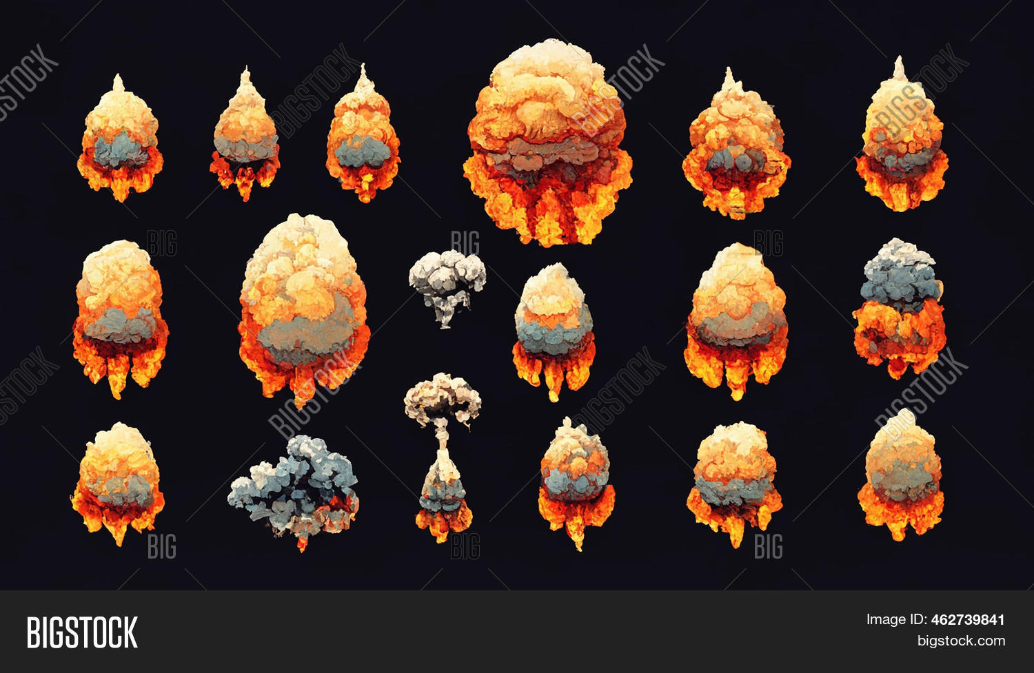 Animation Sprite Sheet Image & Photo (Free Trial) | Bigstock