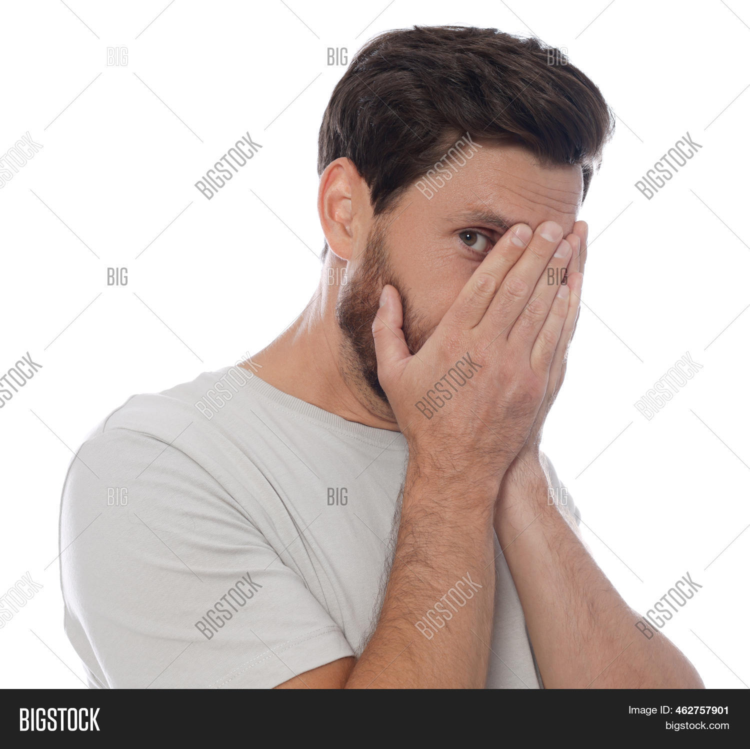 Embarrassed Man Image & Photo (Free Trial) | Bigstock