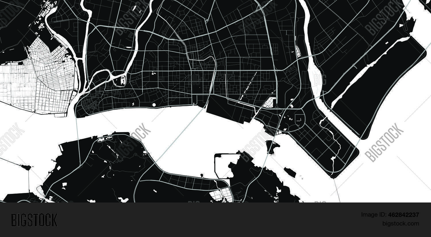 Map Shantou City. Vector & Photo (Free Trial) | Bigstock