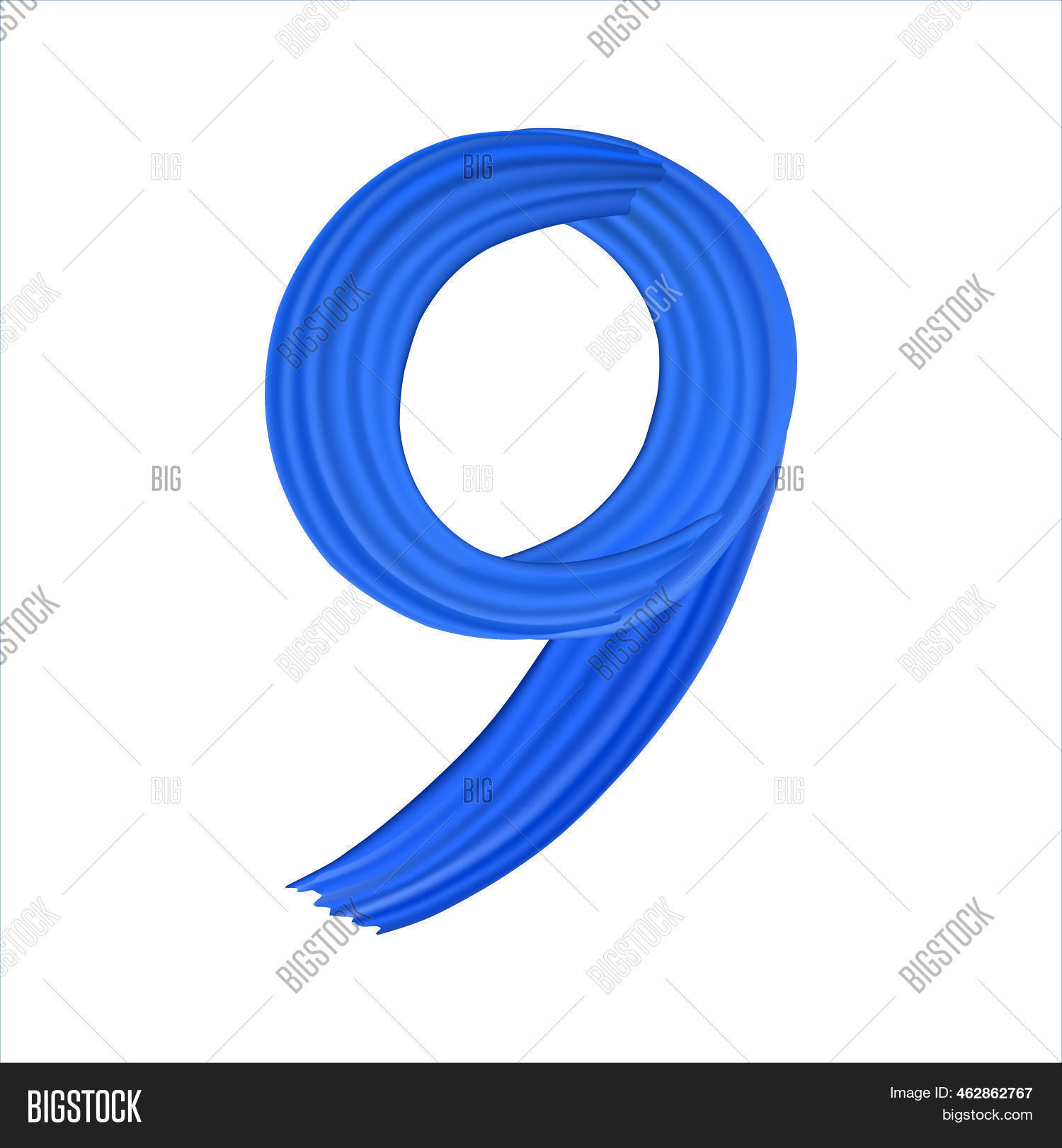 Number 9 Realistic Image & Photo (Free Trial) | Bigstock