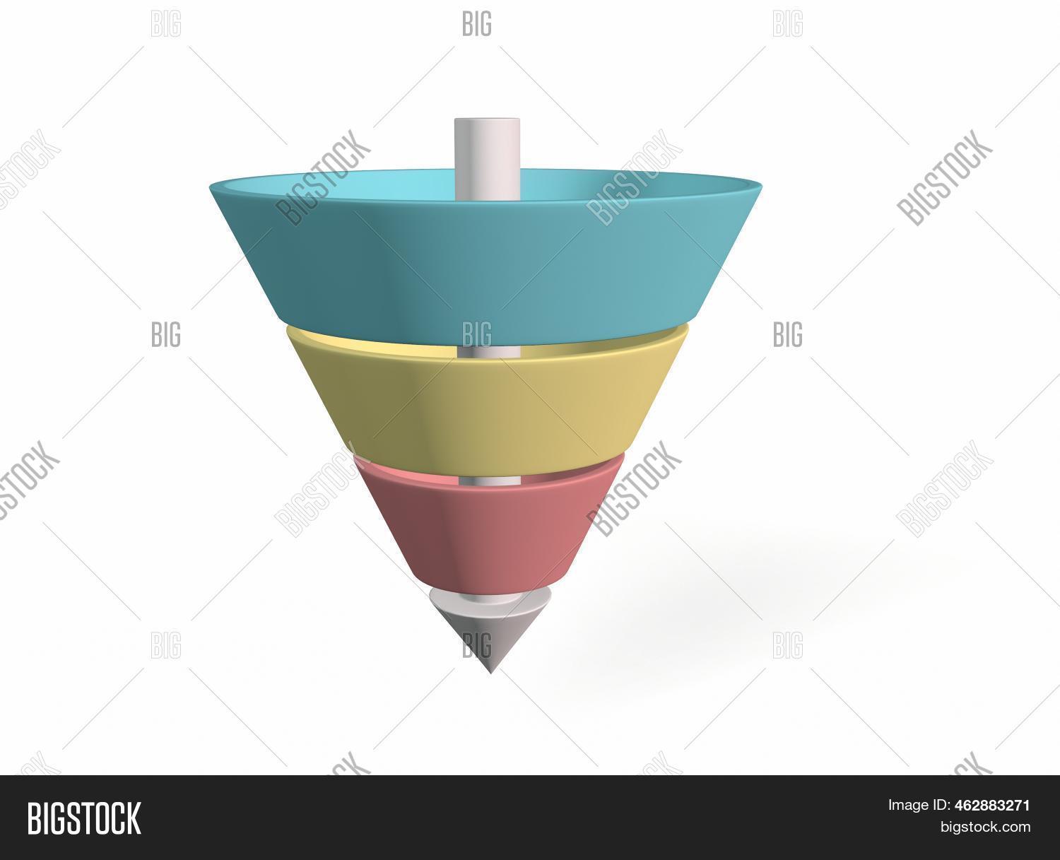Funnel Diagram Three Image & Photo (Free Trial) | Bigstock