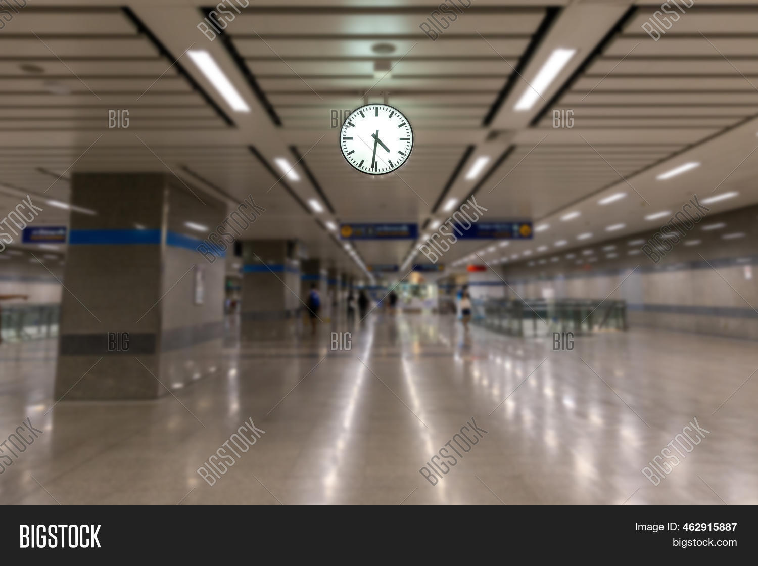 Clock Subway Station. Image & Photo (Free Trial) | Bigstock