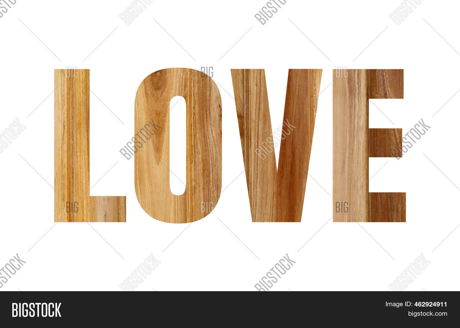 Love Alphabet Wooden Image & Photo (Free Trial) | Bigstock
