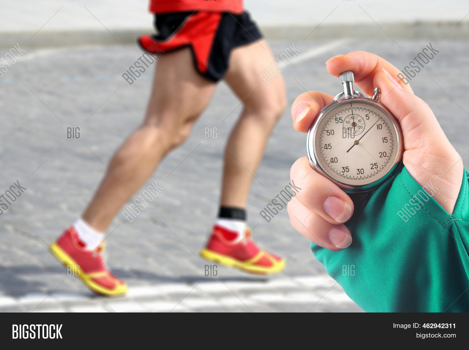 Measuring Running Image & Photo (Free Trial) | Bigstock