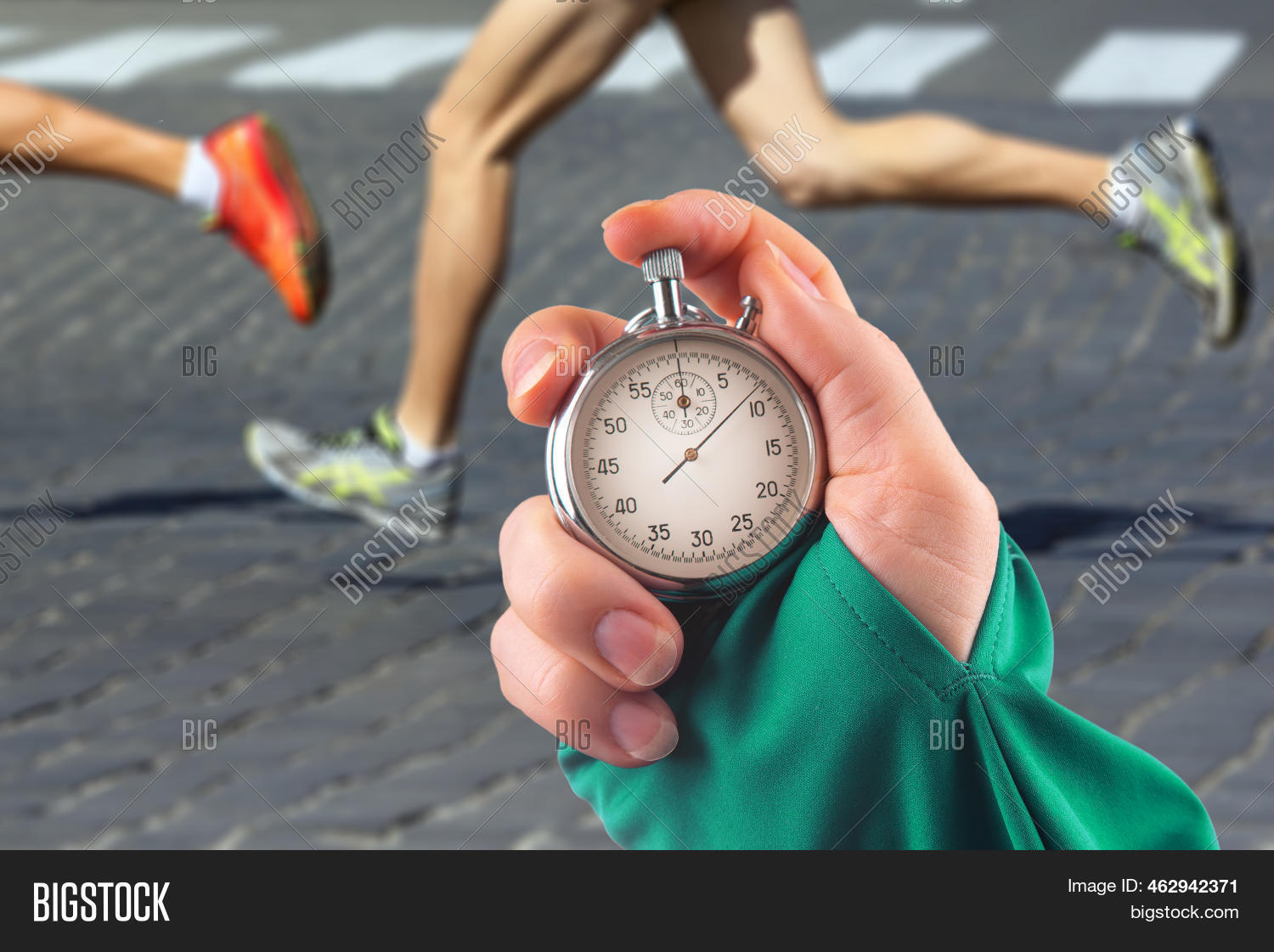 Measuring Running Image & Photo (Free Trial) | Bigstock