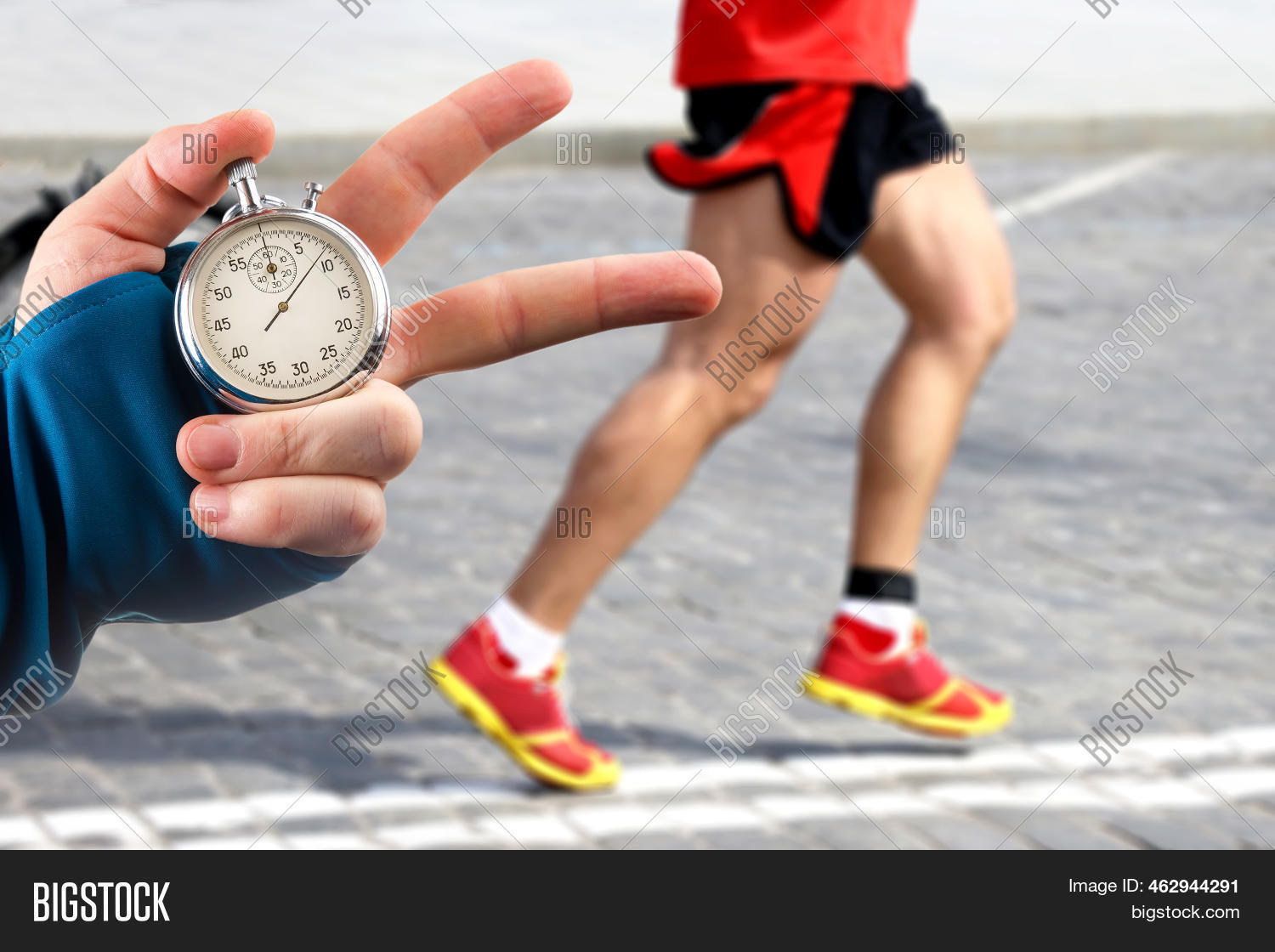 Measuring Running Image & Photo (Free Trial) | Bigstock