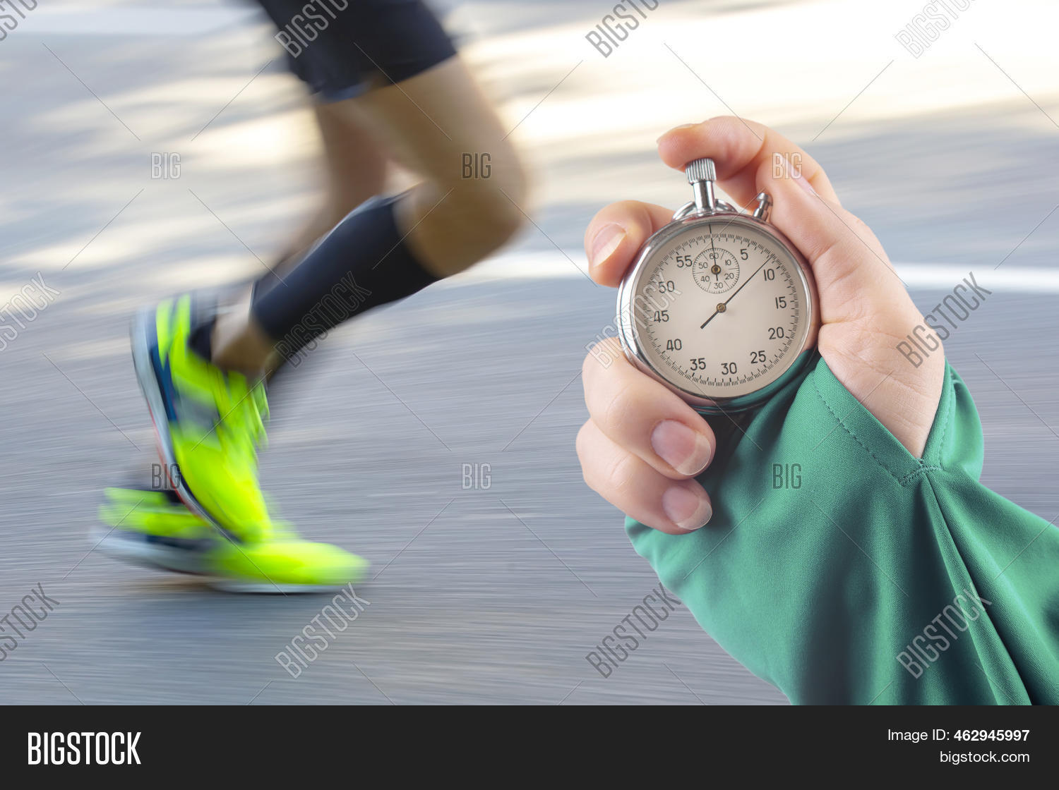Measuring Running Image & Photo (Free Trial) | Bigstock